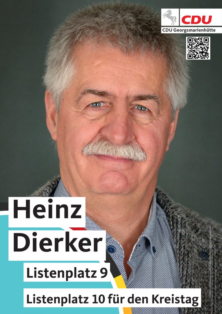 Vorstellung Heinz Dierker – CDU-Georgsmarienhütte